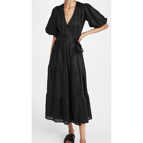 Faithfull the Brand | Dresses | New Faithfull The Brand Edee Wrap Dress ...